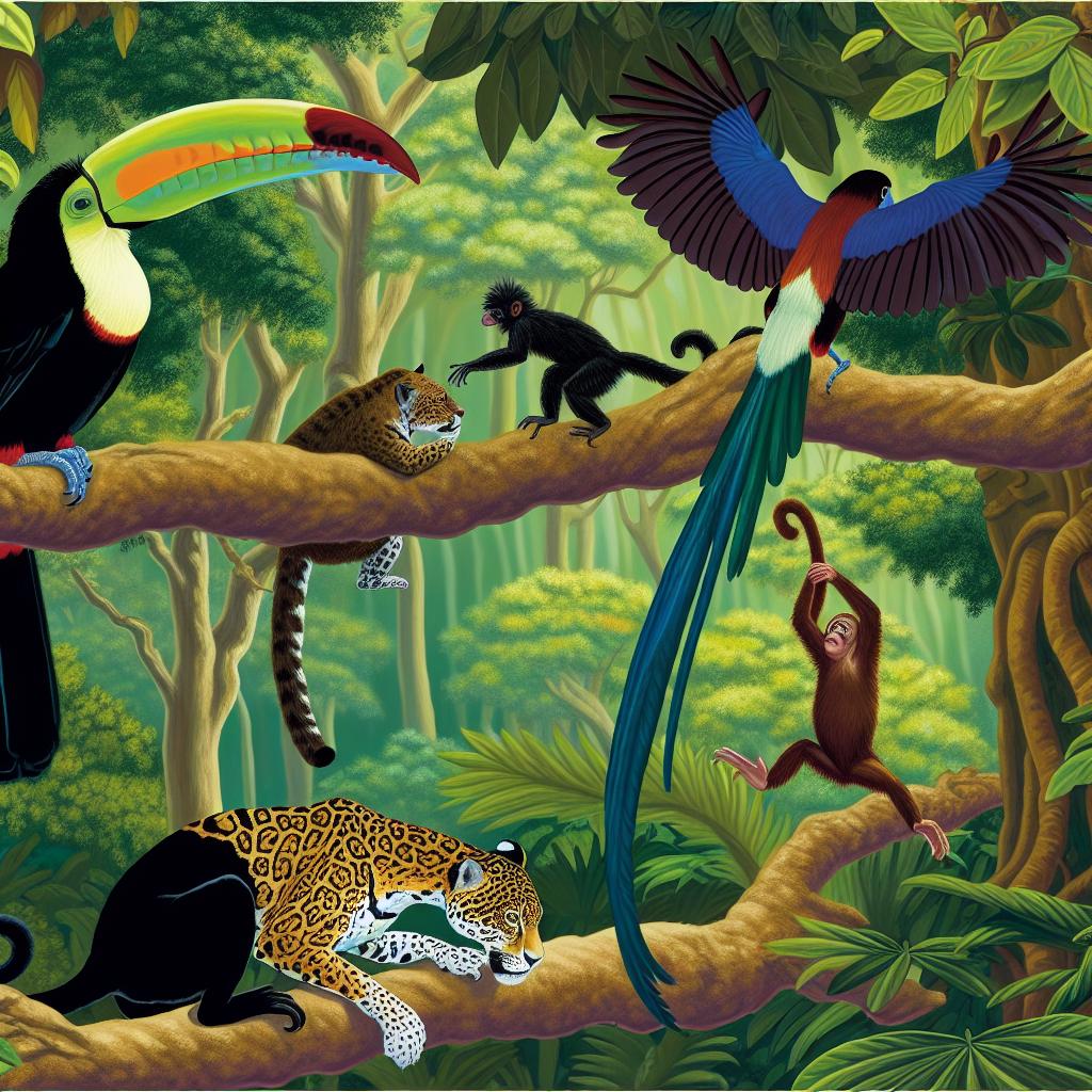 Wildlife and endangered species in Central America